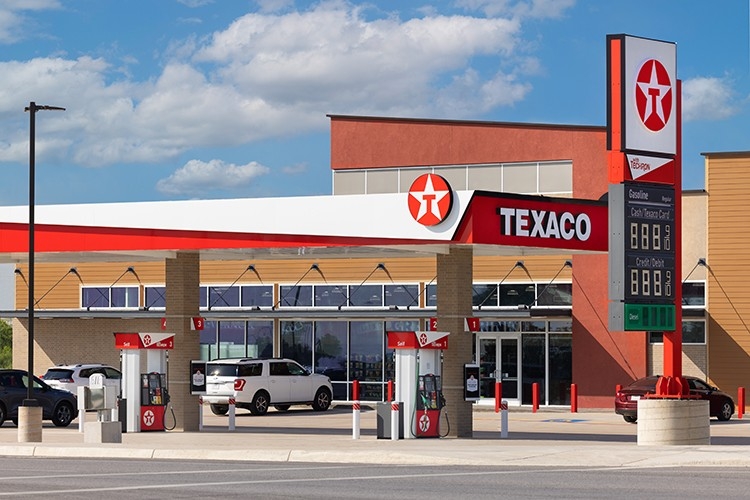 Texaco Gas Station